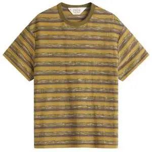 BRAIN DEAD Casey Striped T-shirt