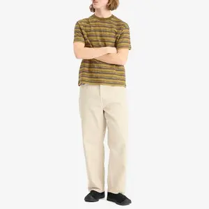 BRAIN DEAD Casey Striped T-shirt