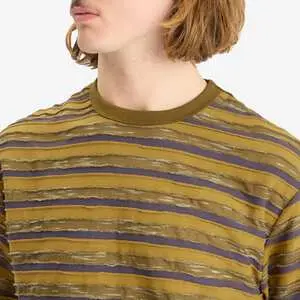 BRAIN DEAD Casey Striped T-shirt