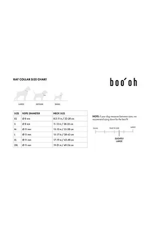 BOO OH Ray Dog Collar - Gold