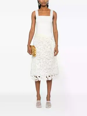 Simkhai Madine Tank Top - White