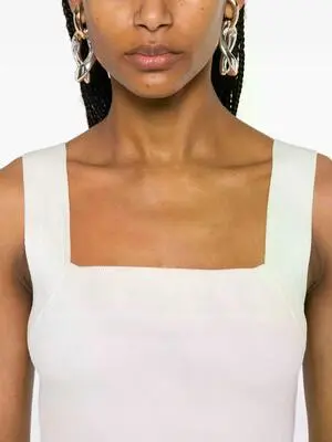 Simkhai Madine Tank Top - White