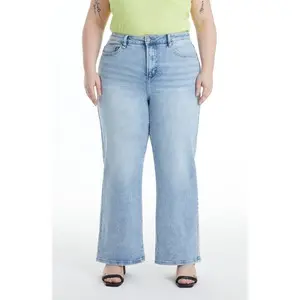 BAYEAS Ankle Wide Leg Jeans