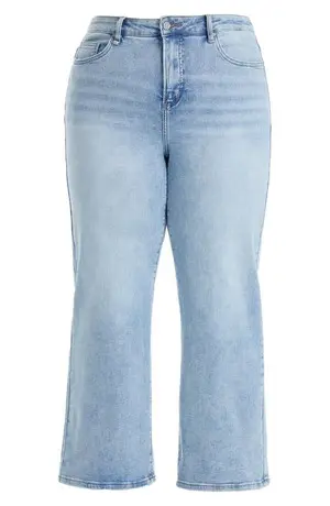 BAYEAS Ankle Wide Leg Jeans