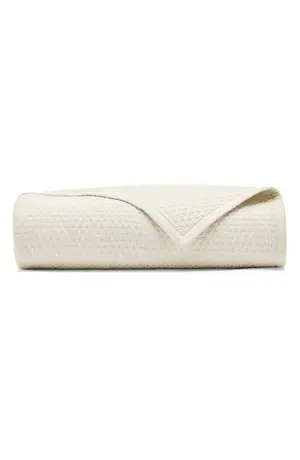 BOLL & BRANCH Signature Texture Stitch Organic Cotton Quilt - Cream