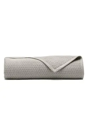 BOLL & BRANCH Signature Texture Stitch Organic Cotton Quilt - Pewter