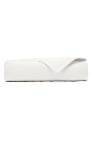BOLL & BRANCH Signature Texture Stitch Organic Cotton Quilt - White