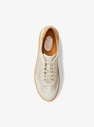 Michael Kors Scotty Logo Jacquard Sneakers
