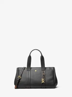 Michael Kors Small Pebbled Leather Satchel - Black