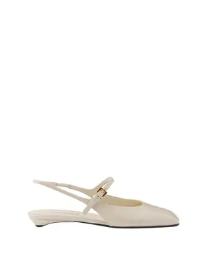 Prada Patent Leather Slingback Ballerinas