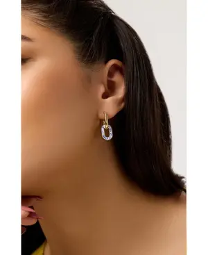 ANA LUISA Ash Double Hoop Earrings