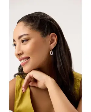 ANA LUISA Ash Double Hoop Earrings