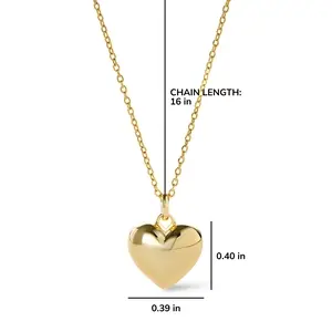 ANA LUISA Lev Heart Pendant Necklace