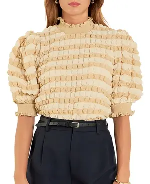 English Factory Textured Blouses