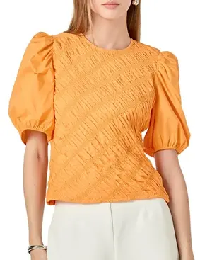 English Factory Asymmetrical Blouses
