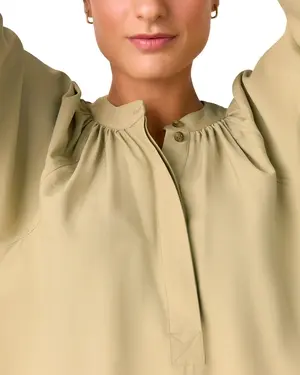 Whistles Full Volume Gathered Dress