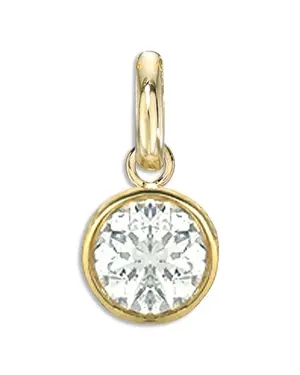 ZOE LEV 14k Yellow Diamond Pendant - Gold