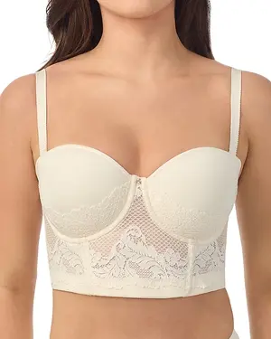 Le Mystère Lace Allure Convertible Bustier - Papyrus