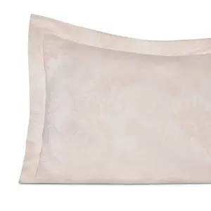 SFERRA Adrina Floral Sateen Jacquard Sham, Euro - Cameo