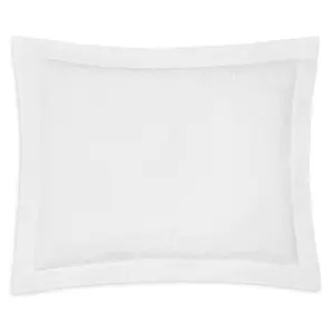 SFERRA Lecce Textured Sham, Euro - White