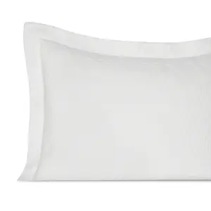 SFERRA Lecce Textured Sham, Super Euro White