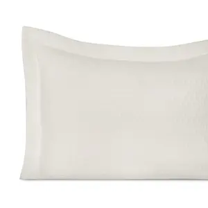 SFERRA Lecce Textured Sham, Standard - Oyster