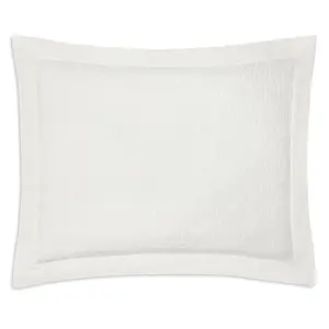 SFERRA Lecce Textured Sham, Standard - Oyster