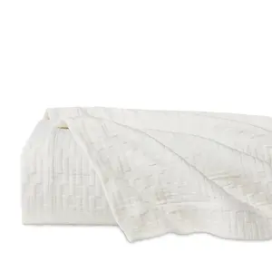SFERRA Lecce Textured Coverlet, Twin - Oyster