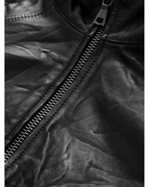 John Varvatos Ansel Crinkle Leather Jacket