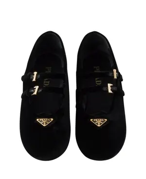 Prada Velvet Ballerinas