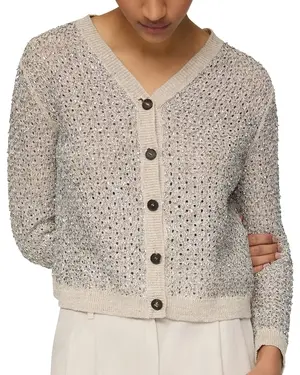 Lafayette 148 New York Button-front Cardigan