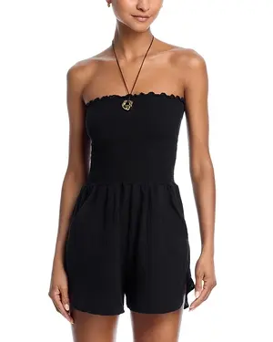 Peixoto Torey Romper - Black Iris