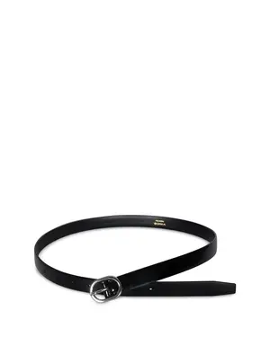 Vince Spazzolato Leather Belt