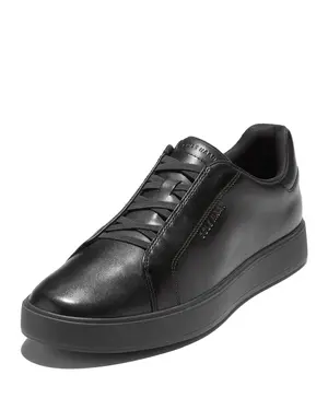 Cole Haan Grandpr Luxe Slip-on Sneakers - Black/black