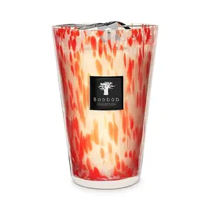 BAOBAB COLLECTION Candle Max 35 Pearls Coral - No Color