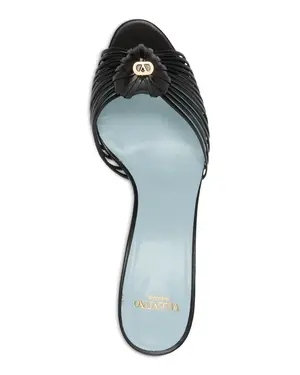 Valentino Garavani Vlogo Royal Leather Sandals