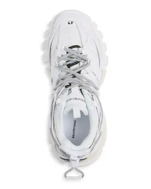 Balenciaga Track Trail Lace-up Sneakers - Blanc/gris