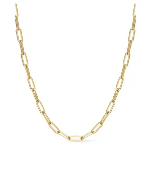 ANA LUISA Link Chain Laura Bold Necklace - Gold
