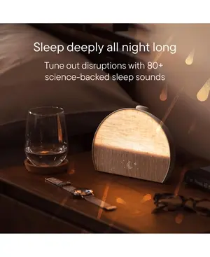 HATCH, INC. Restore 3 Smart Sunrise Alarm Clock Sound Machine Screen-free Bedroom Sleep Guide - Putty