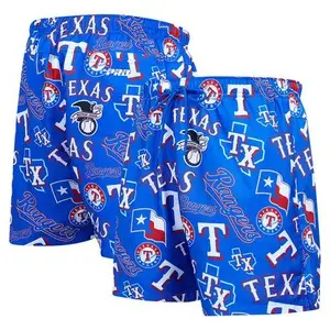PRO STANDARD Texas Rangers Toss Logo Woven Shorts