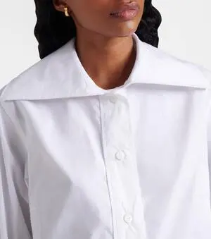 PATOU Violin Cotton Poplin Shirt