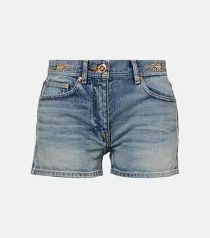 Versace Mid Rise Shorts For Women