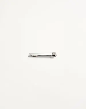Valentino Garavani Vlogo Signature Tie Clip - Transparent