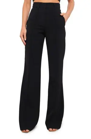 PETAL & PUP Burland Wide Leg Pants - Black