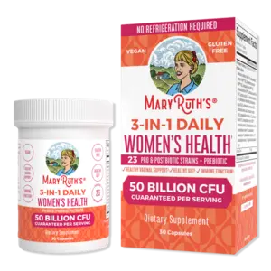 MARYRUTH'S 3 In 1 Daily Health Probiotic 50 Bil Cfu - One-color