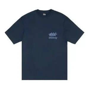 StÜssy Surfwalk Tee 'navy