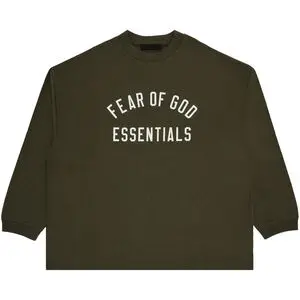 Fear Of God Jersey Long-sleeve Tee - Green