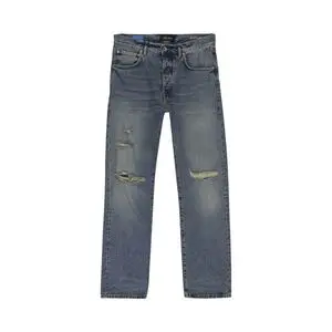 PURPLE BRAND Mid-rise Straight Jeans - Blue