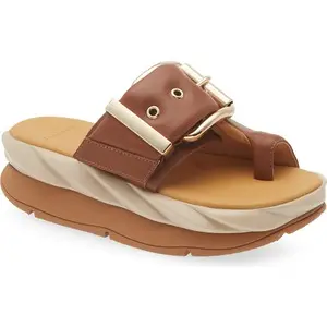 4CCCCEES Mellow Glow Platform Sandal - Brown/brown