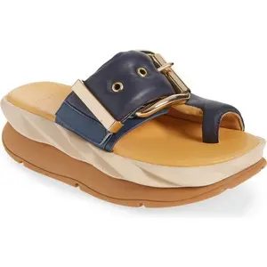 4CCCCEES Mellow Glow Platform Sandal - Indigo
